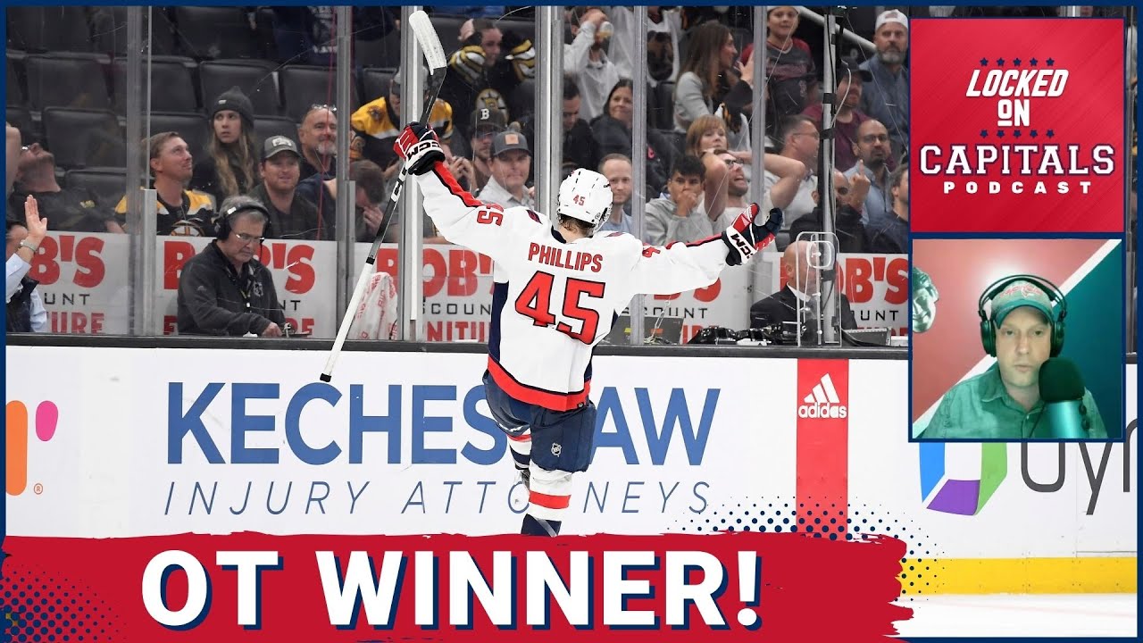 Matthew Phillips OT game winner. Connor McMichael 10 shots on net ...