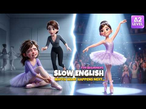 Zoe's Ballet Dream Was Almost Over... Until This Happened! 😭🏆 | English Listening Story (A2)
