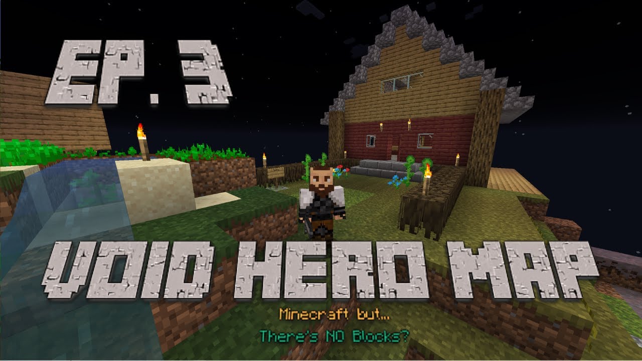 Void Hero Map - Minecraft but there's only 1 Block! - Ep. 3 - YouTube