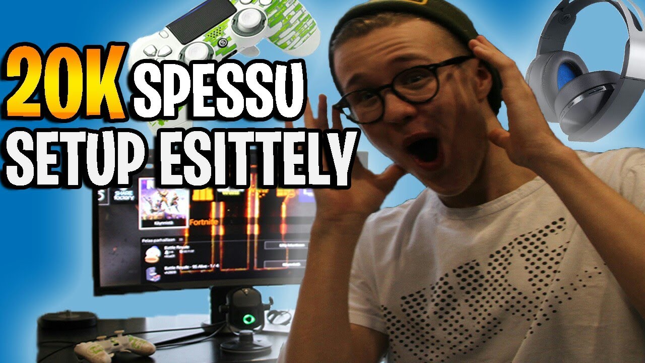 20K Spessu: Gaming Setup - YouTube