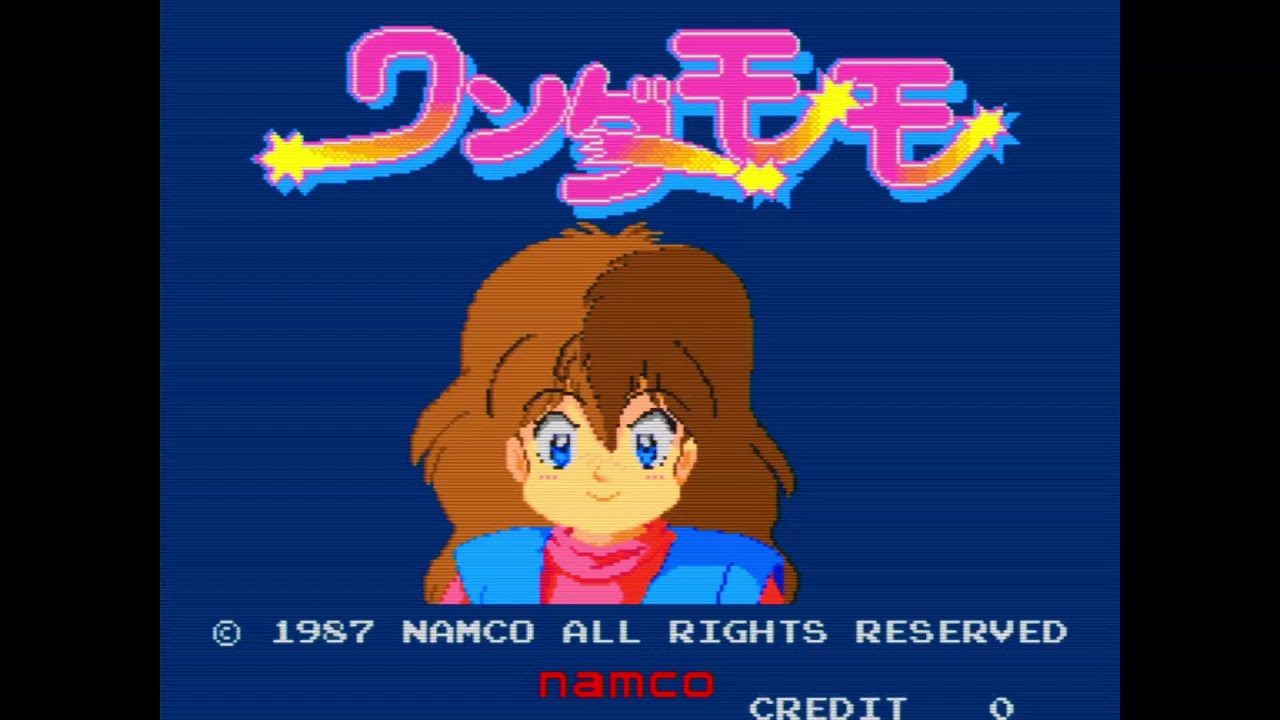 Arcade Namco system 86 - Wonder Momo ワンダーモモ (beta) (Jotego) - YouTube