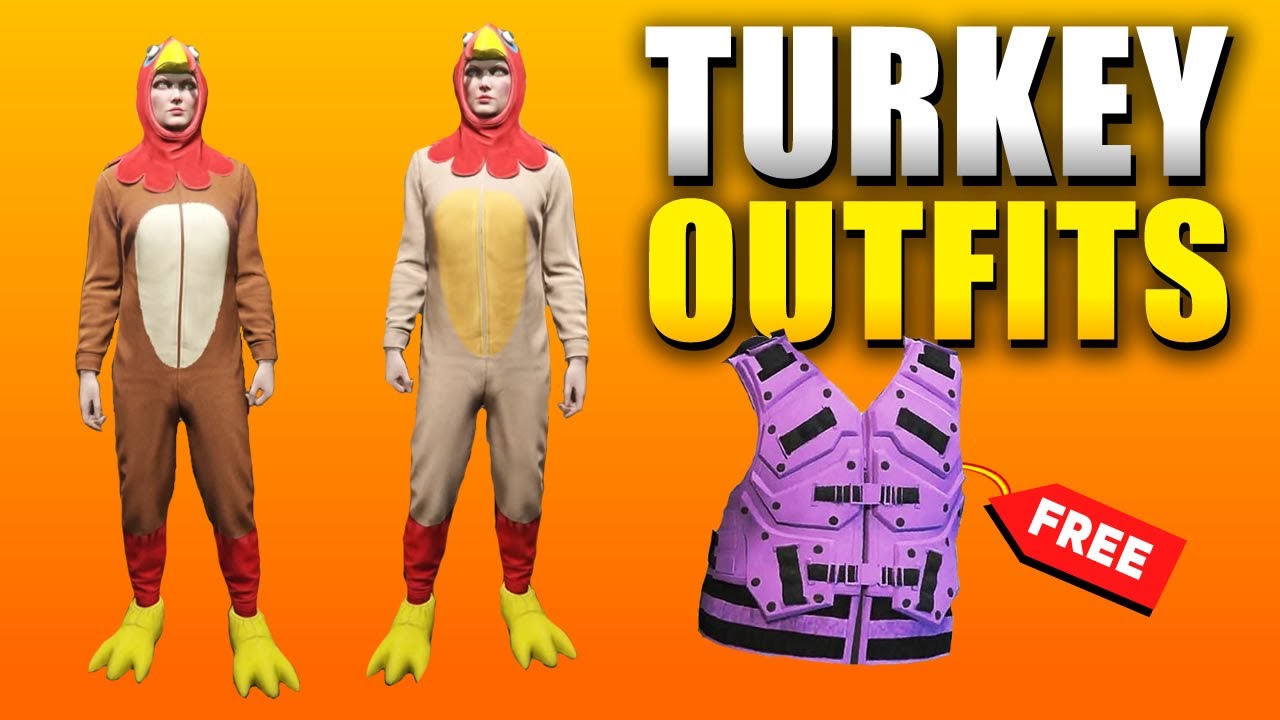 GTA 5 Online How to Unlock Turkey Outfits & Diamond Strike Vest (All ...