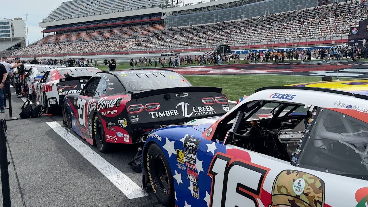 WELCOME TO NASCAR! BEHIND THE SCENES XFINITY 4K - YouTube