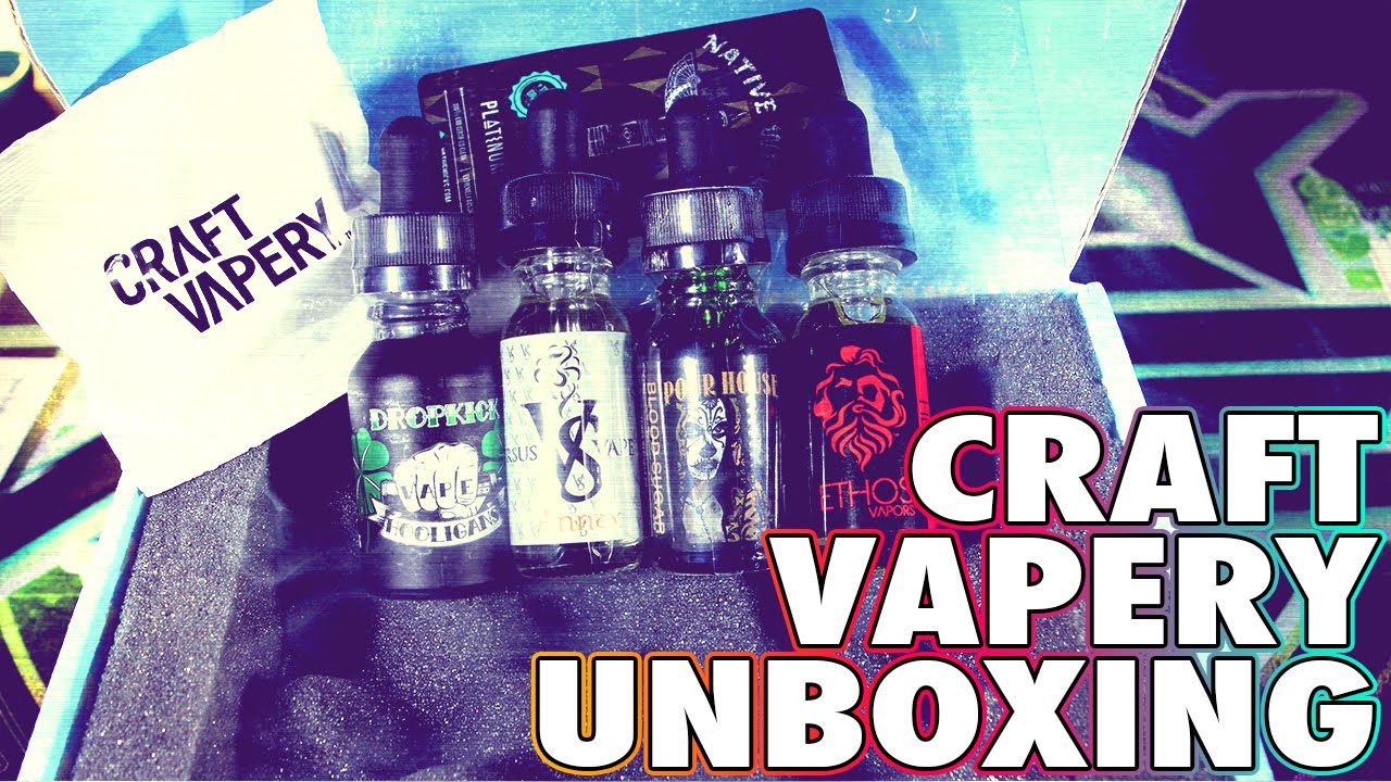 Craft Vapery Unboxing February 2016 - YouTube