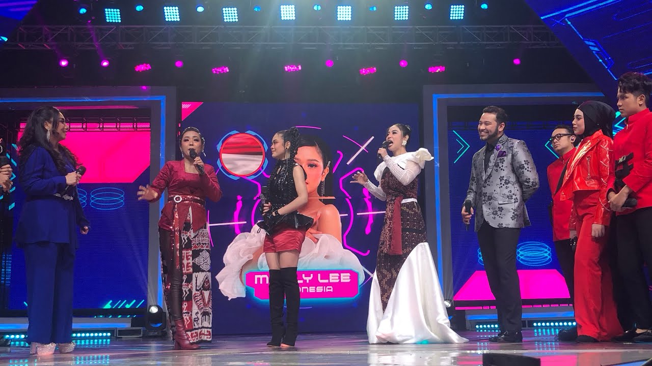 Bak Konser Menggelegar Mely Lee (INDONESIA) Dua Kursi Raih All So | D ...