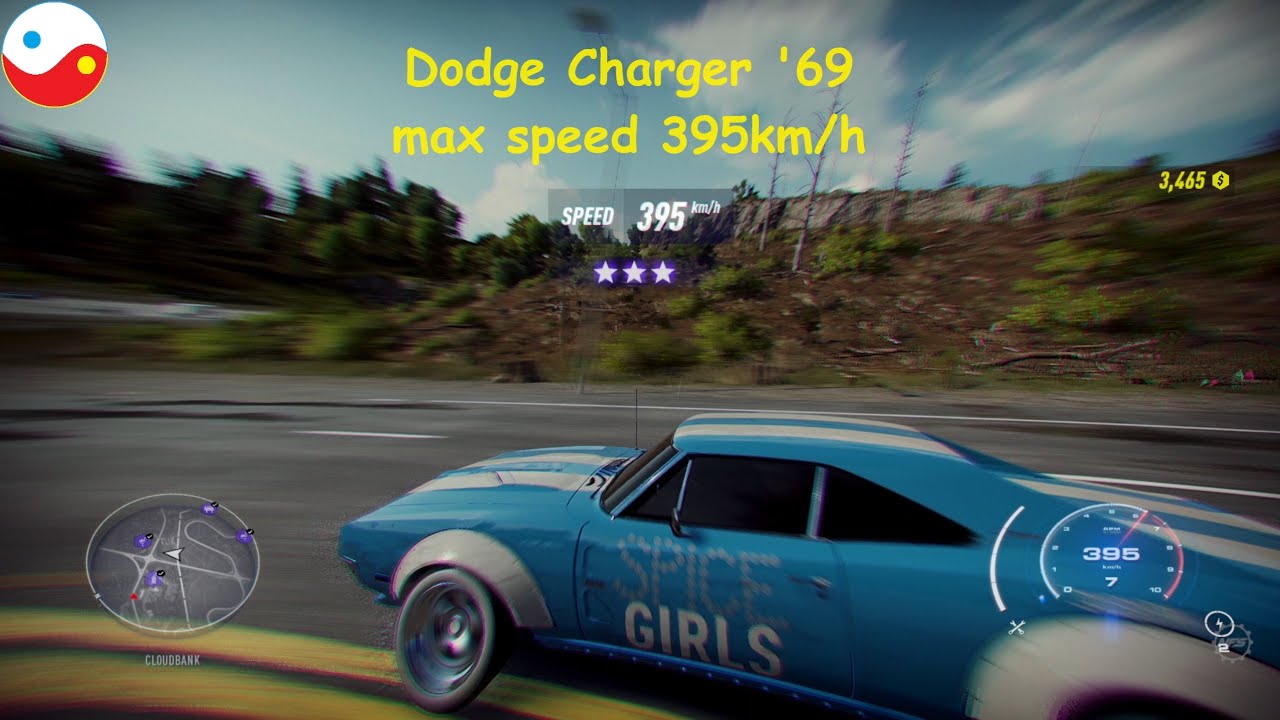 Dodge Charger '69 - max speed in Europe - YouTube