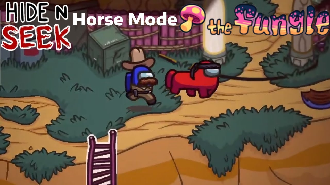 Among Us Horse Mode - Hide and Seek - The Fungle - YouTube