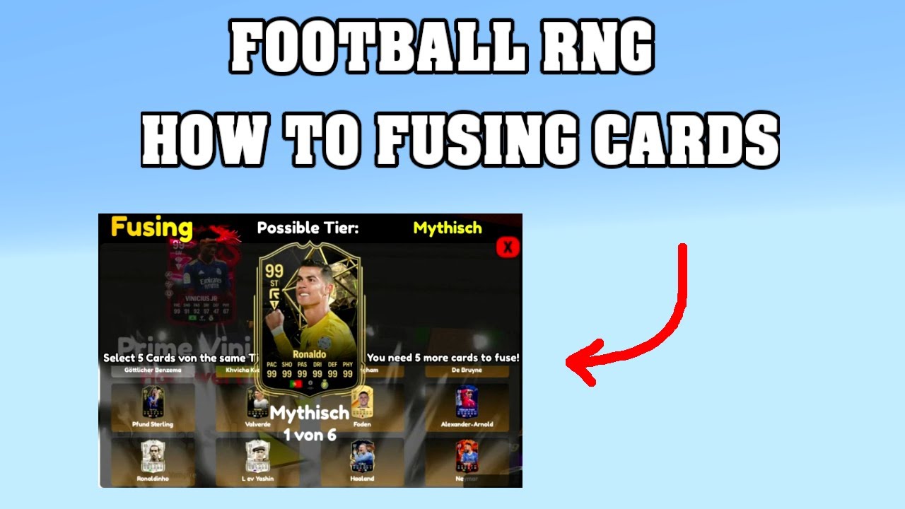HOW TO FUSING CARDS / FOOTBALL RNG - YouTube