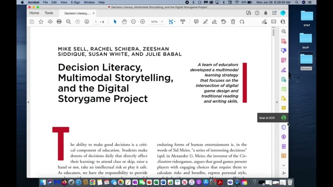 How To Make A PDF Document Accessible In Adobe Acrobat - YouTube