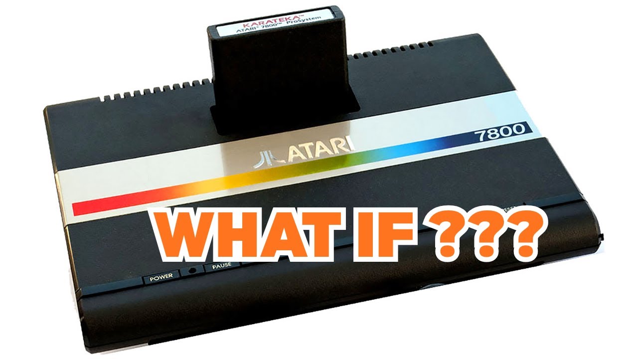 Atari 7800 What If ?? - YouTube
