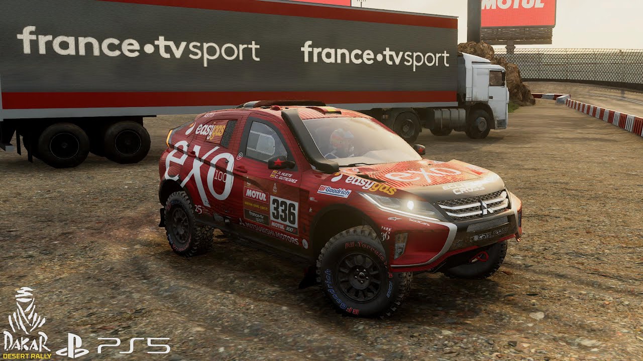 Dakar Desert Rally - Mitsubishi Eclipse Cross Proto 20" - Test Course ...