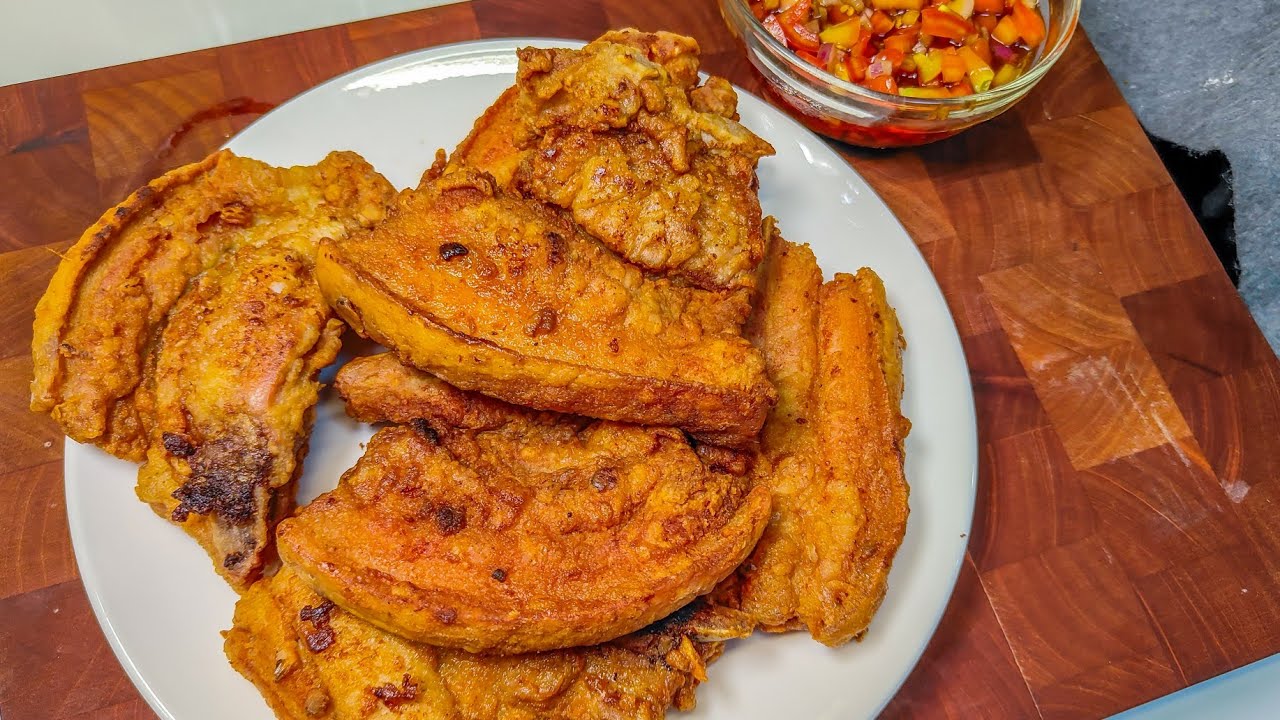 PRITONG BABOY PINOY STYLE FRIED PORK LEIMPO | Pimp Ur Food | Tipsy D ...