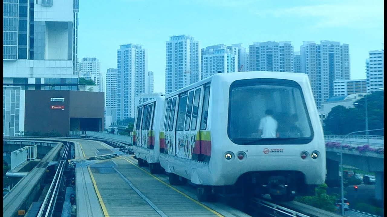 Singapore Trains: A ride on the Bukit Panjang LRT (Light Rapid Transit ...