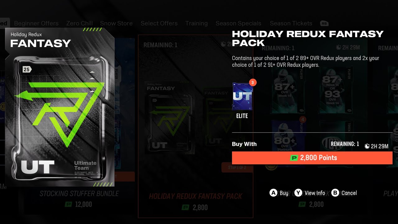 OPENING THE HOLIDAY REDUX FANTASY PACK STEP-UP OFFER! IS IT WORTH IT ...