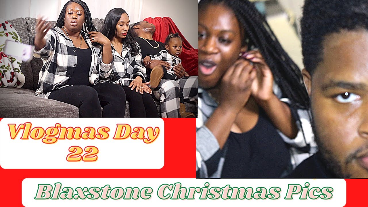 VLOGMAS| Blaxstone Christmas Pictures - YouTube