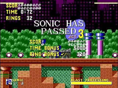 (Gameplay - 2081) Sonic 1 Blastless (Sega Genesis - 59) - YouTube