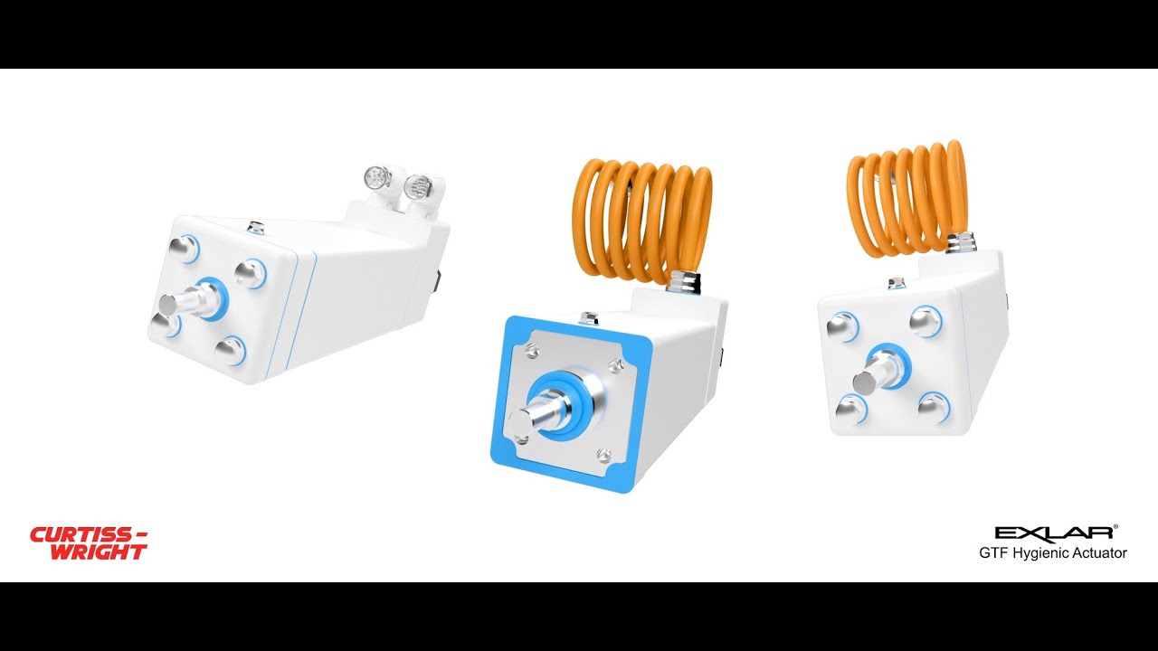 GTF Hygienic Electric Actuator Animation - YouTube