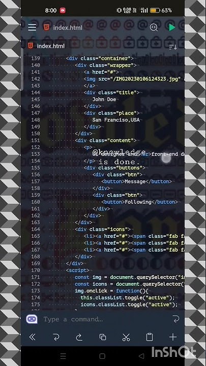 Card hover design using html css js||#cardhover #ui #codepen #coding #kid #knowledgeisdone #js ...