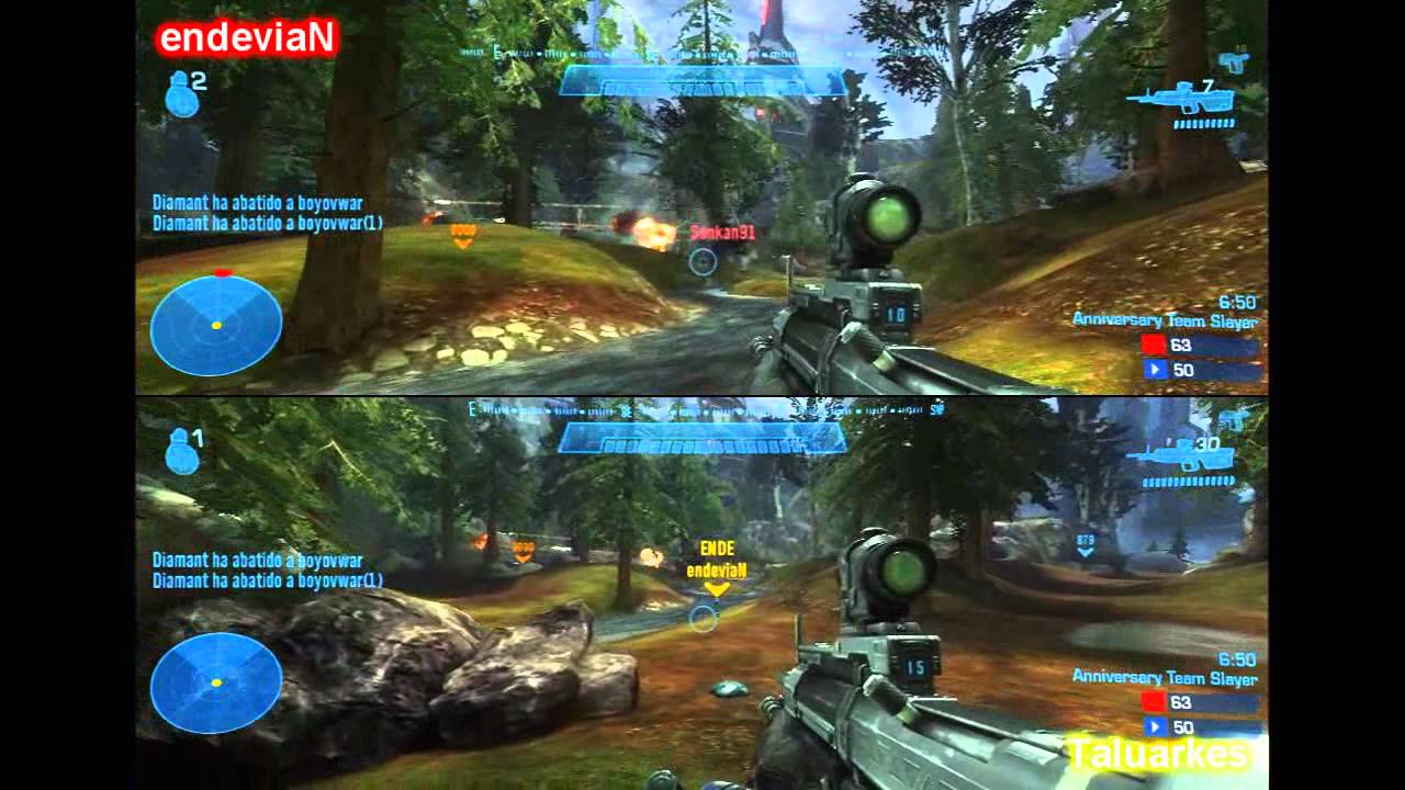 Halo REACH Gameplay | Live en Pantalla Dividida - YouTube