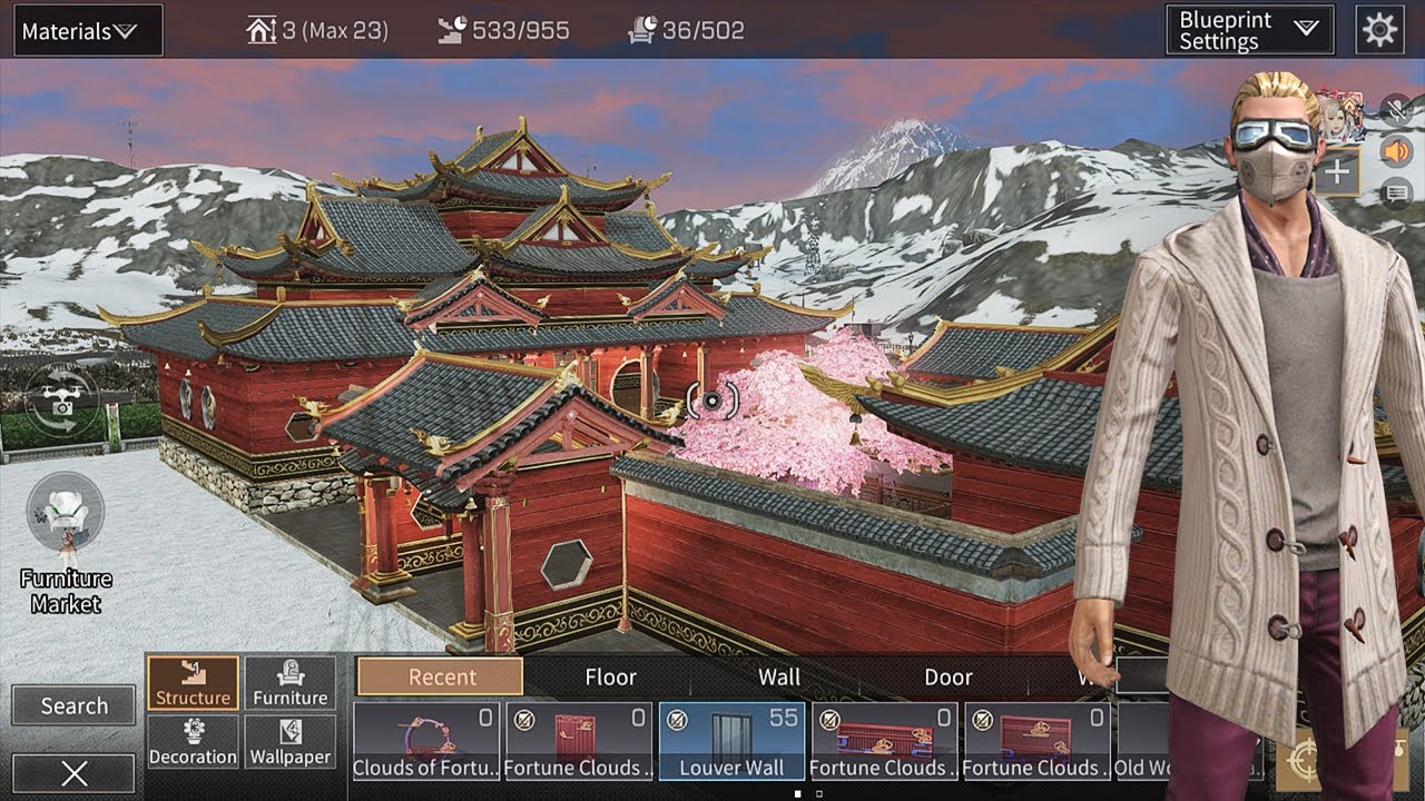 LifeAfter Manor Design | Chinese Courtyard Manor - YouTube