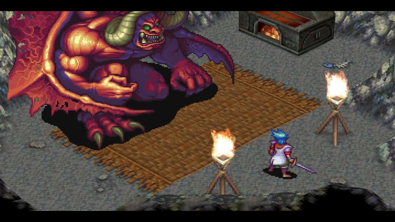 Gaist gets one shot! Breath of fire 3 - YouTube