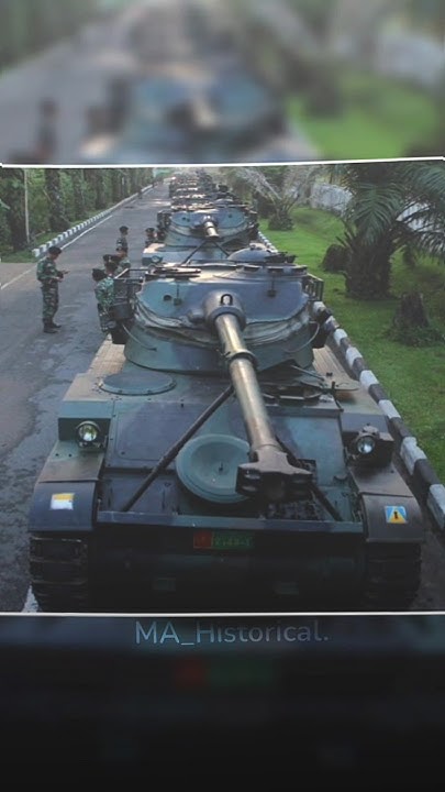 AMX 13-105 TNI AD. Tank ringan Prancis rasa Amerika😅 #fyp#viral#military #recommended#history# ...