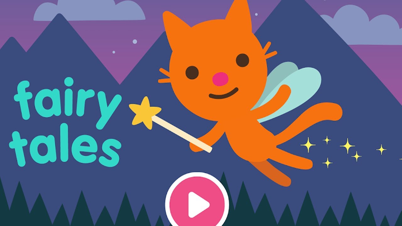Sago Mini Fairy Tales – Fly and with Jinja the Cat through the Forest - YouTube
