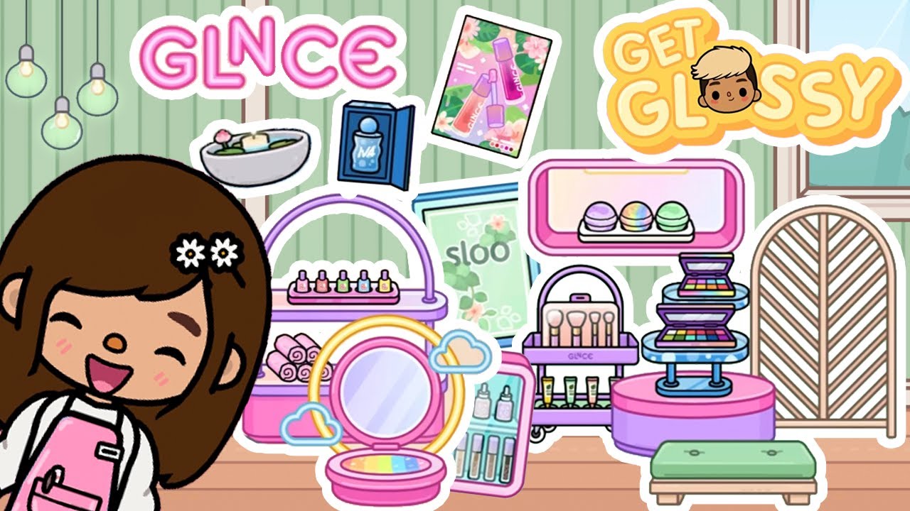 NUEVO PACK GET GLOSSY 💅🏾 ACTUALIZACIÓN de Toca Life World | Sol Games ...