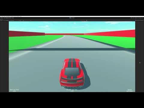 Unity Racing Game, Quick Prototype - YouTube