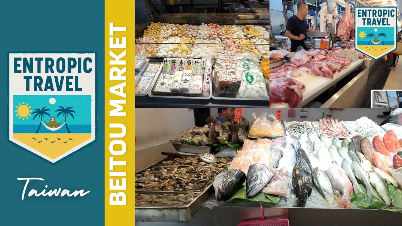 Exploring Beitou Market in Taipei | MRT Morning Journey + Local Life ...