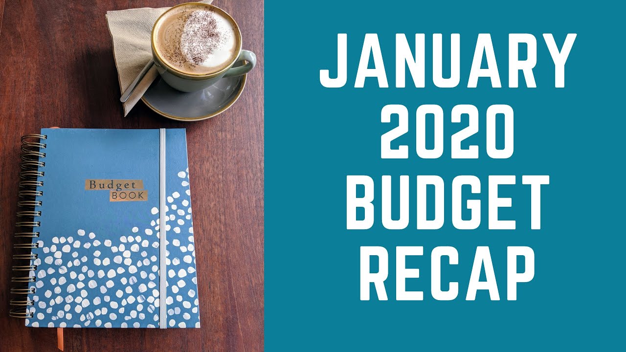 JANUARY 2020 BUDGET RECAP | Track your receipts better!!! - YouTube