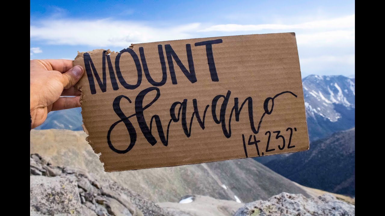 Hiking Mount Shavano trail guide Collegiate Peaks Sawatch Range ...