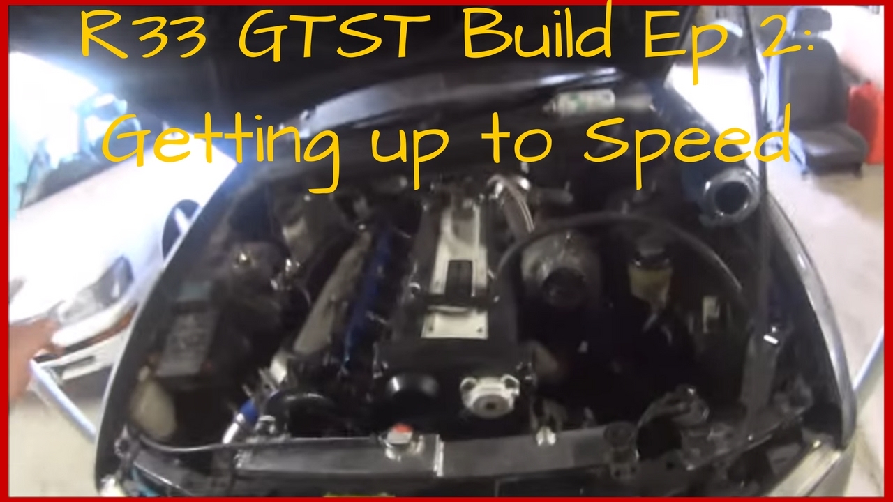 Nissan R33 GTST Skyline Build - Up to date Pt 1 - 325 RWHP Drift, Hill ...
