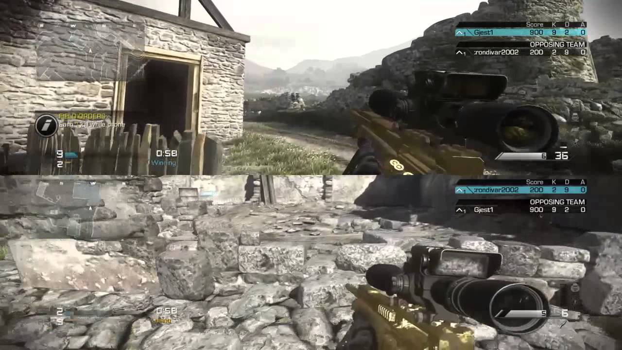 COD Ghosts: 1V1 on Stonehaven! - YouTube