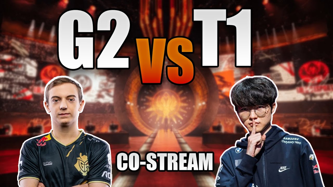 Caps dá solada ao Faker - T1 vs G2 MSI 2024 Co-stream | Kamus - YouTube