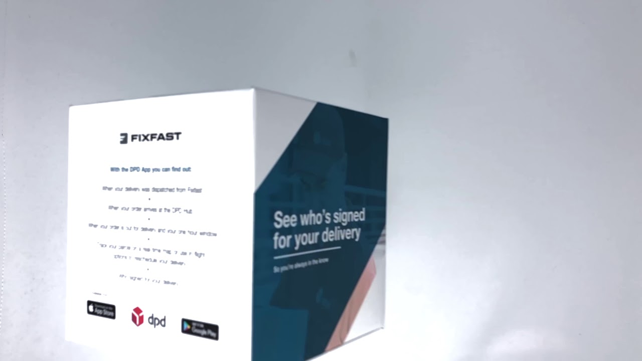 Fixfast pop up box direct mail piece - demo video - YouTube