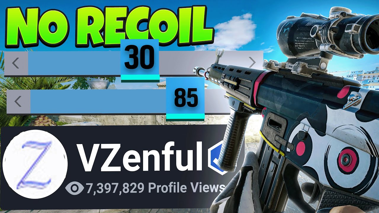 I Used The #1 NO RECOIL Console Champion Sensitivity - YouTube