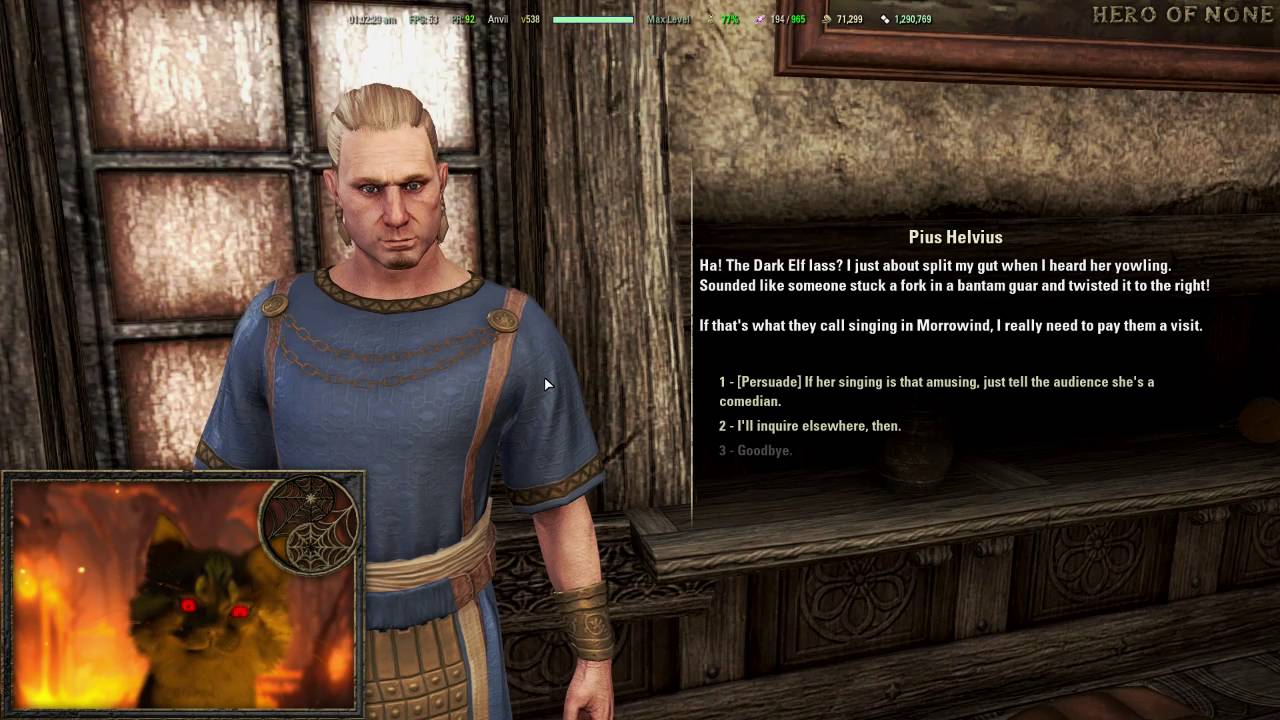 Herfi Does ESO: Honest Work - YouTube