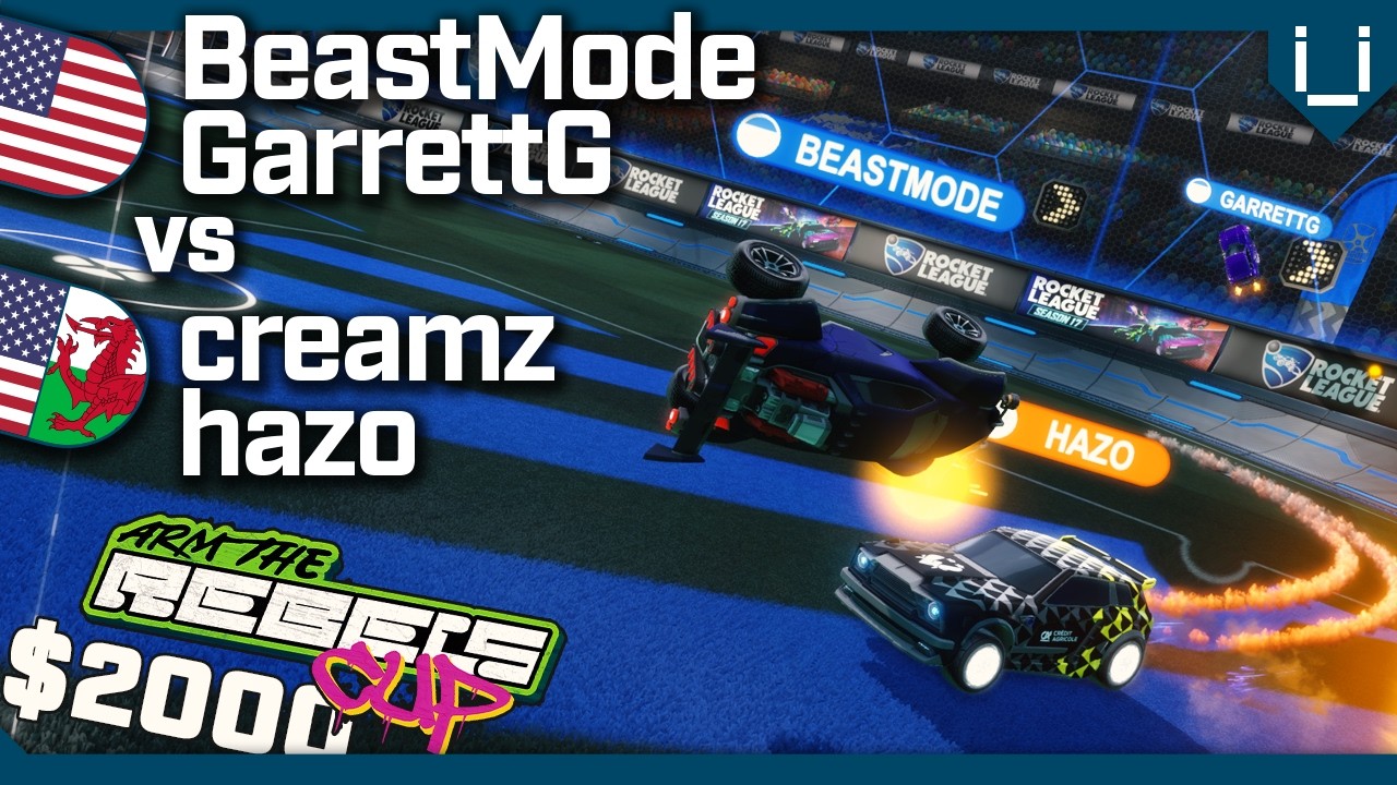 BeastMode & GarrettG vs creamz & hazo | $2,000 2v2 Tournament | NA ATR ...