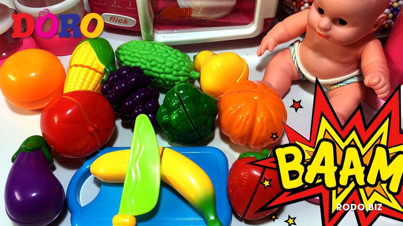 Learn Names Fuit & Vegetables, Make Fruit and Vegetables Smoothies ...