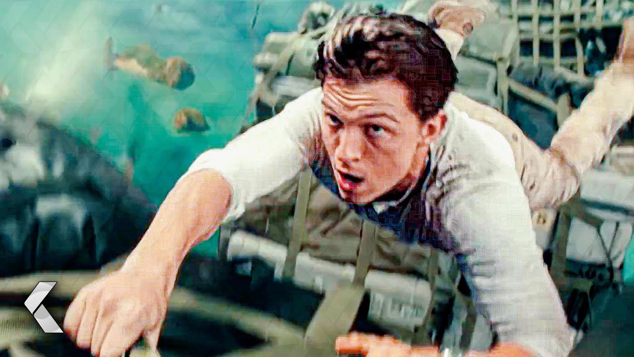 UNCHARTED Movie - The Plane Fight Scene (2022) - YouTube