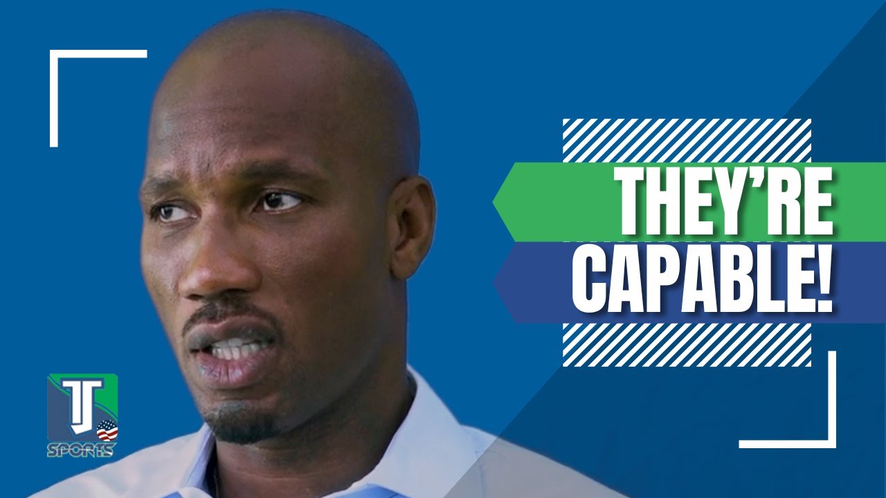 Didier Drogba's JOY as Ivory Coast teams FACE Chelsea, Barca, or Real ...