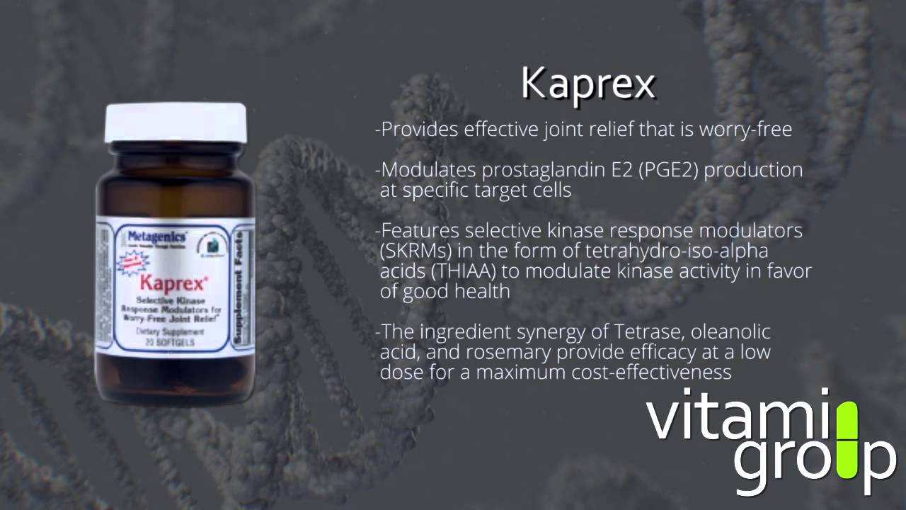 Kaprex | The Vitamin Group - YouTube