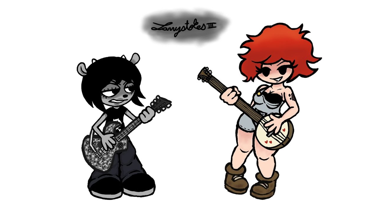 Rock out - Fnf: Twitch Split (17 bits DLC concept) - YouTube