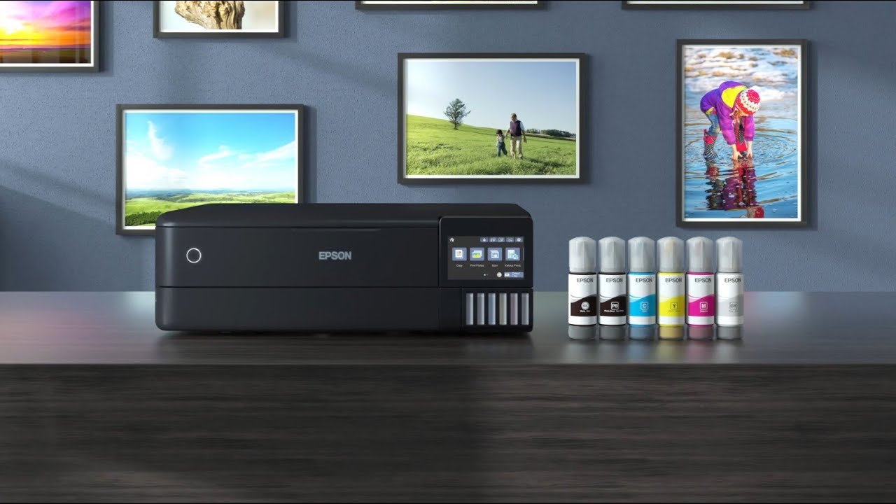 EcoTank ET-8550 | DIN A3+ Fotodrucker | Produktvorstellung - YouTube