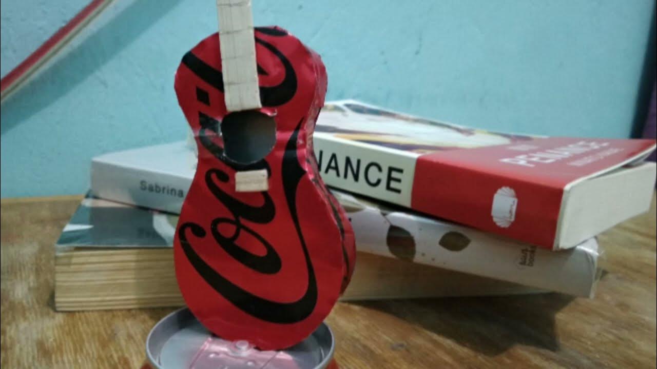 Membuat kerajinan dari kaleng bekas Coca-Cola - YouTube
