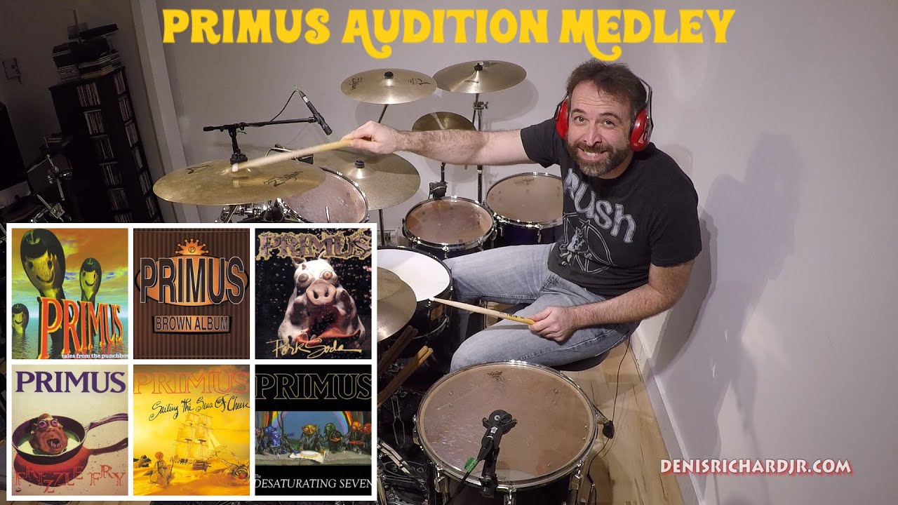 Primus Drummer Audition Video (Medley) – Denis Richard Jr - # ...