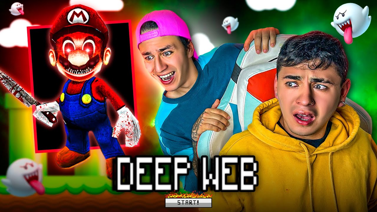 ENCONTRAMOS a MARIO.EXE en LA DEEP WEB *¡Lo COMPRAMOS! - YouTube