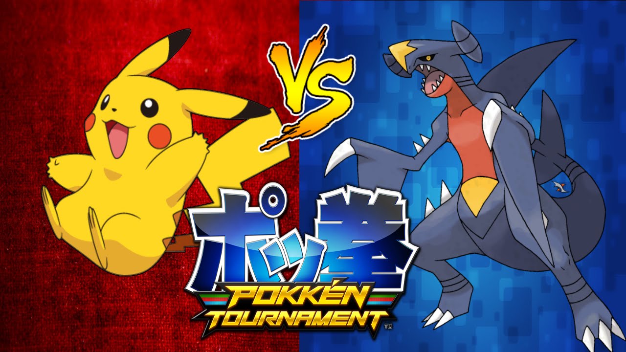 Pokken Tournament: 6 Minutes Gameplay Pikachu VS Garchomp - YouTube