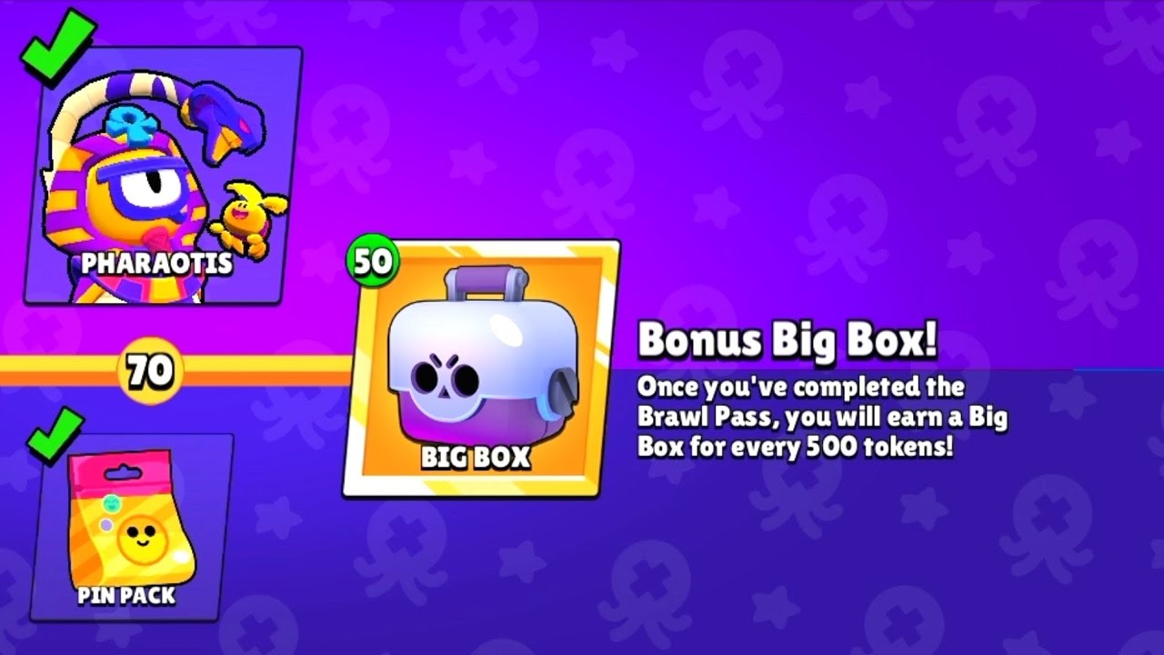 50 Bonus Big Box Opening | Brawl Stars Box Opening - YouTube